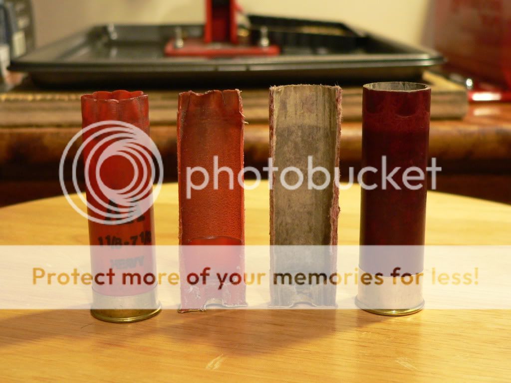 Cross-sections of 12 ga. hulls (photo) | Shotgun Forum