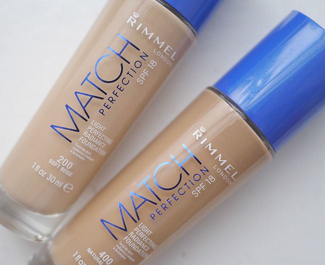 Rimmel Match Perfection Light Perfecting Radiance Foundation • Cynthia