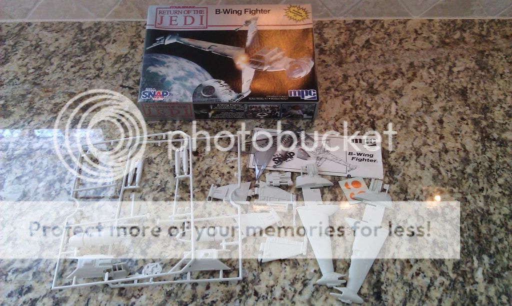 MPC B-Wing Fighter - Sci Fi II Group Build - Britmodeller.com