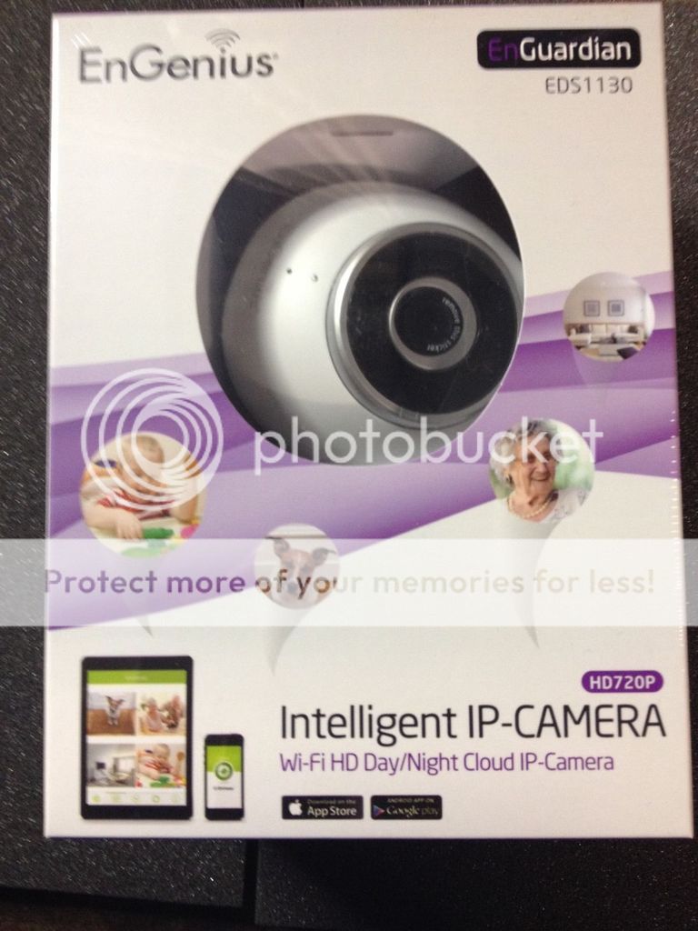 EnGenius WI-FI Intelligent Cloud HD IP Camera Day / Night HD720P ...